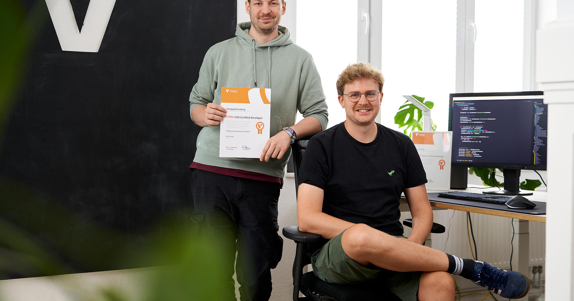Einmal TYPO3camp, zweimal zertifiziert